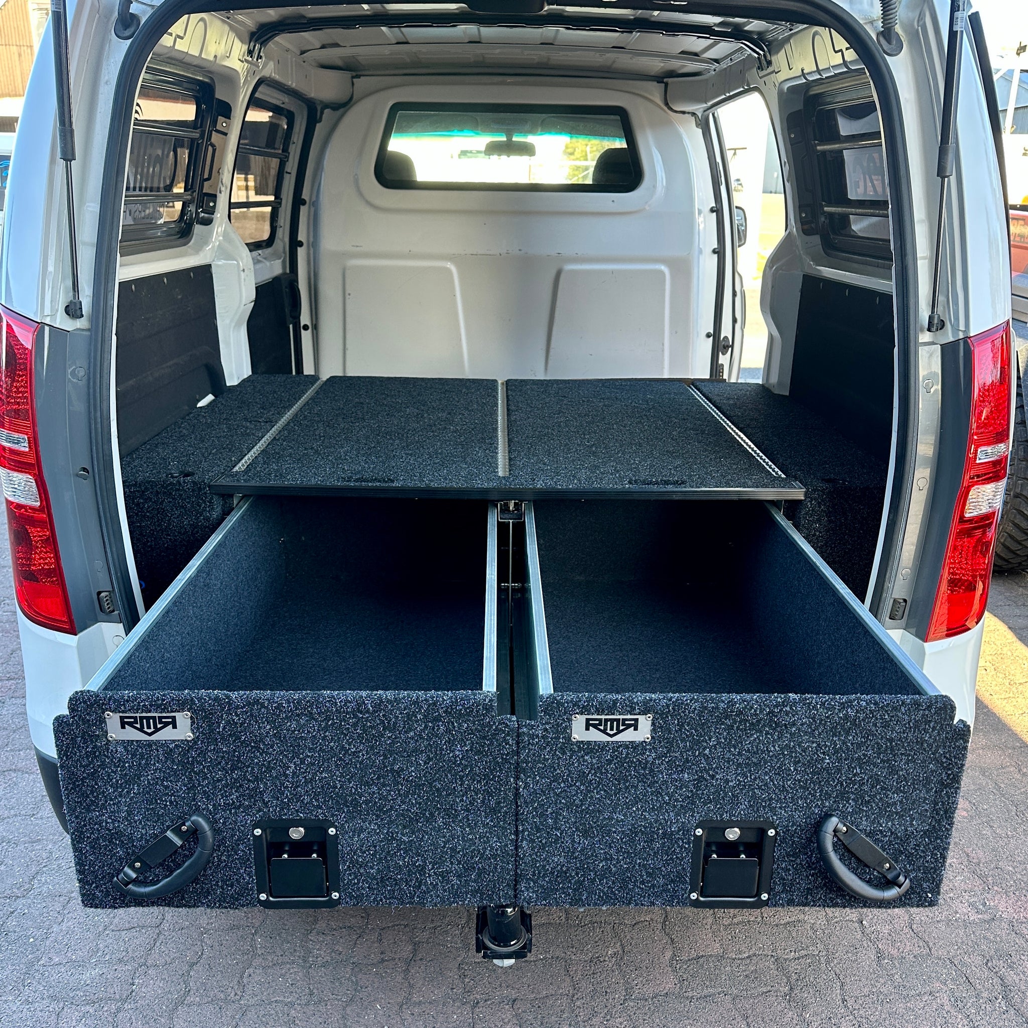 RMR Wide Van Drawers with Top Slide 1300mm x 1100mm – 4WD Warehouse