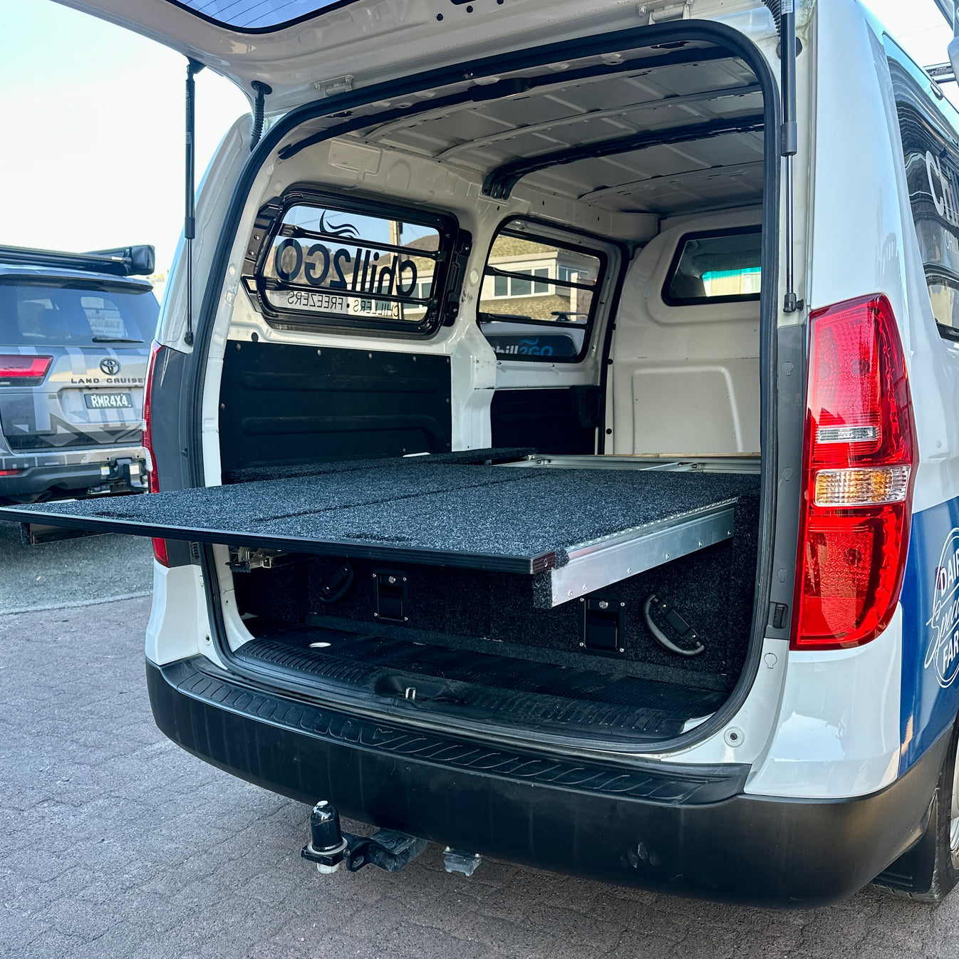 RMR Wide Van Drawers with Top Slide 1300mm x 1100mm – 4WD Warehouse