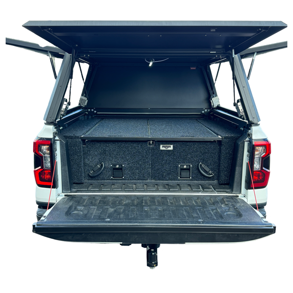 RMR Wider Ute Drawers with Top Slide 1300mm x 1100mm – 4WD Warehouse