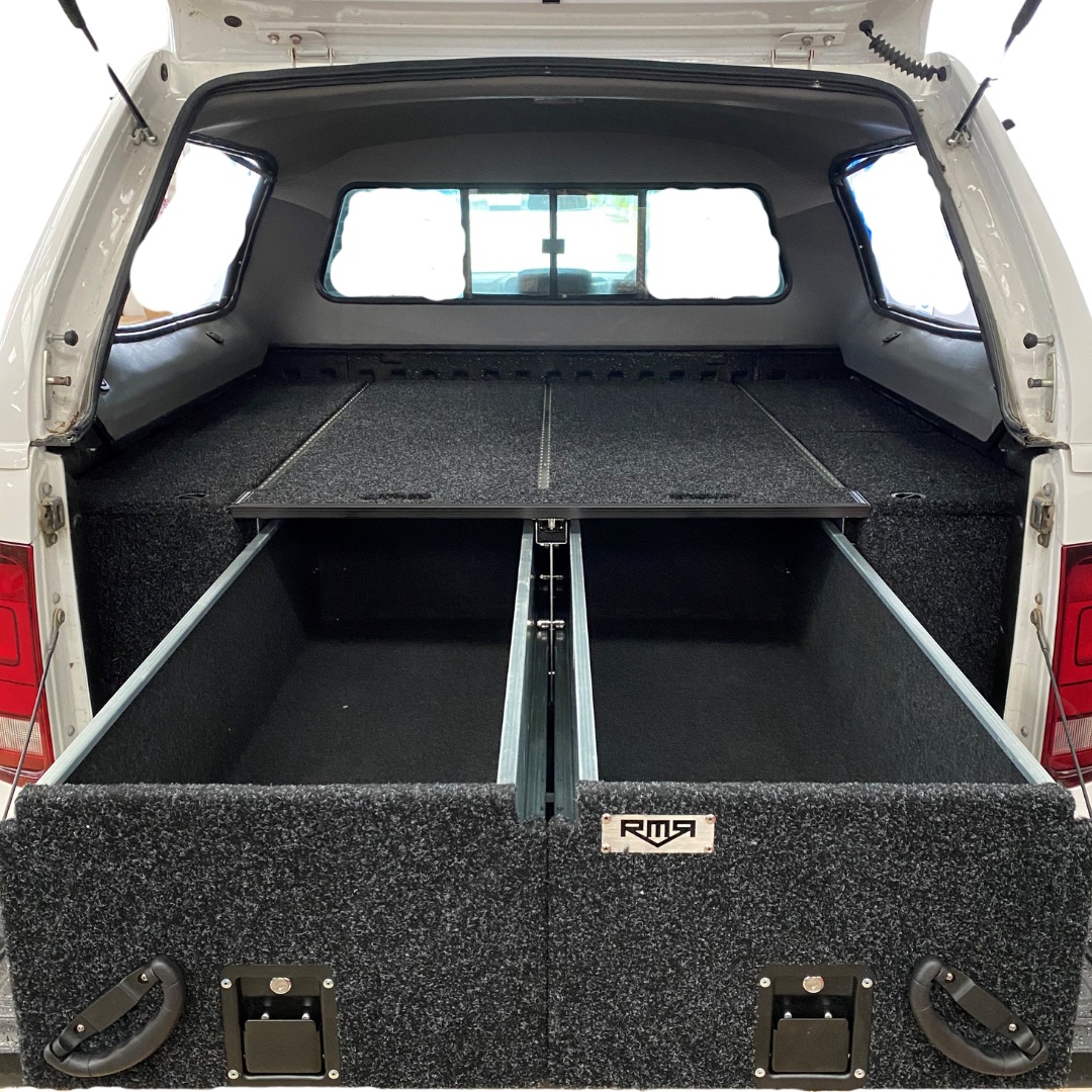 RMR Deep Ute Drawers with Top Slide 1300mm x 1000mm – 4WD Warehouse