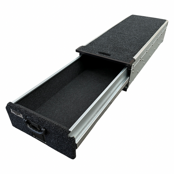 RMR 1300mm x 500mm Single Ute Drawer with Top Slide – 4WD Warehouse