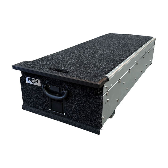 RMR 1300mm x 500mm Single Ute Drawer with Top Slide – 4WD Warehouse