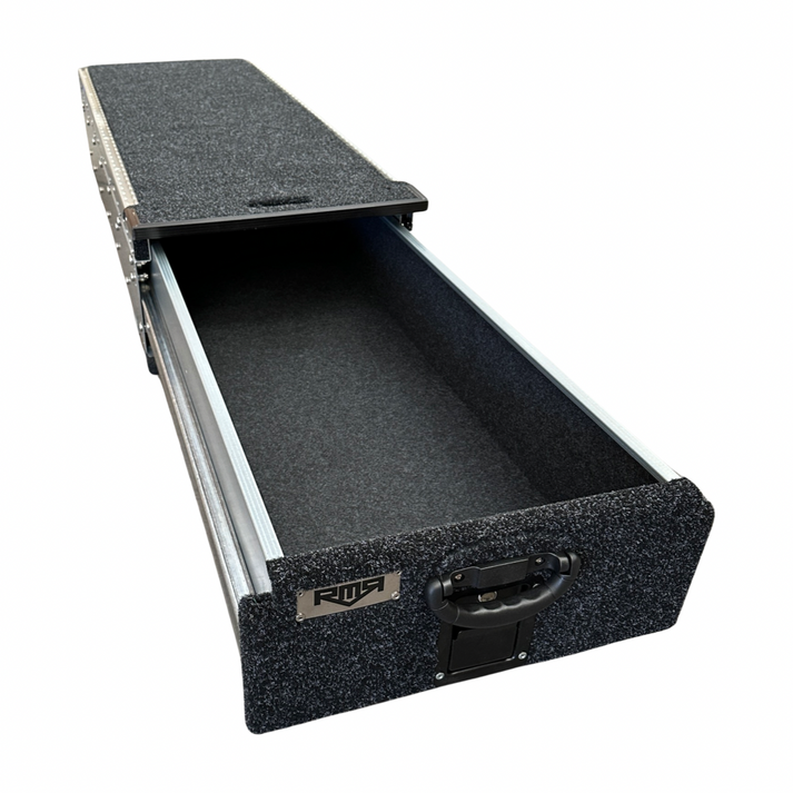 RMR 1300mm x 500mm Single Ute Drawer with Top Slide – 4WD Warehouse