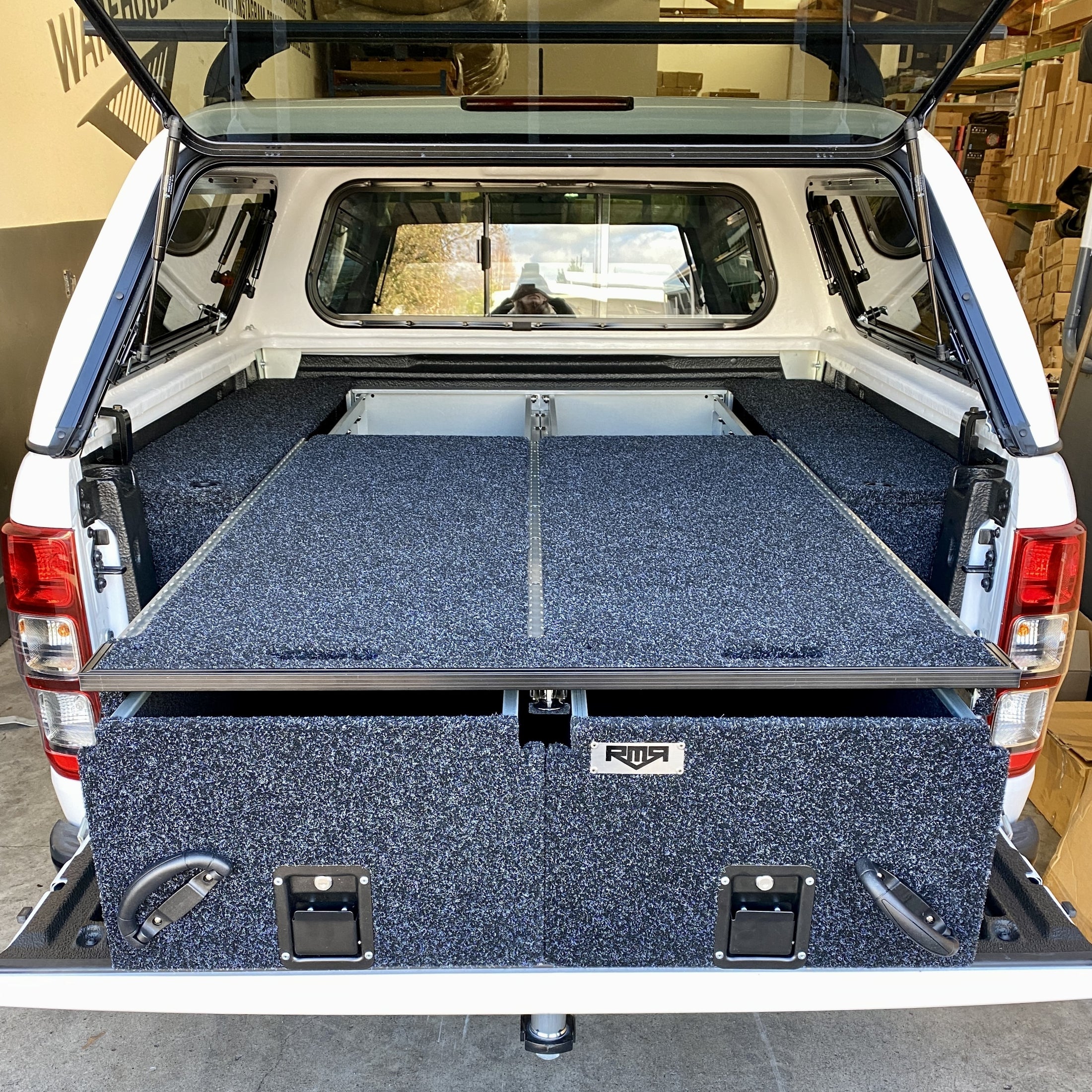 RMR Deep Ute Drawers with Top Slide 1300mm x 1000mm – 4WD Warehouse