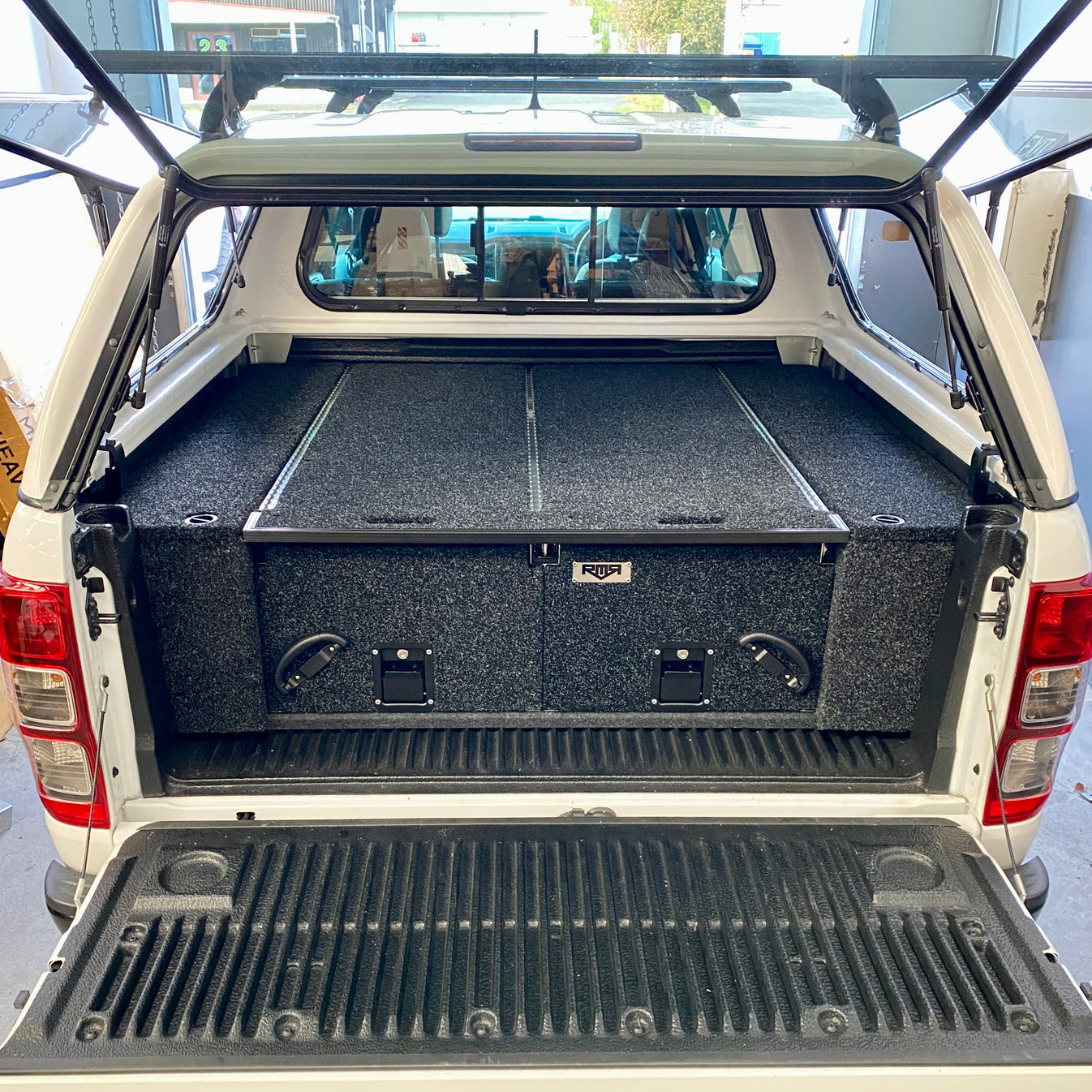 RMR Deep Ute Drawers with Top Slide 1300mm x 1000mm – 4WD Warehouse